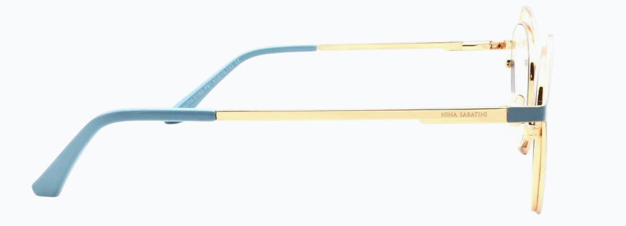 Nina Sabatini Bismuth Eyeglasses Spectacles Frames