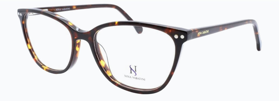 Nina Sabatini Fg1032 / 1 Free Clip On Eyeglasses Spectacle Frames